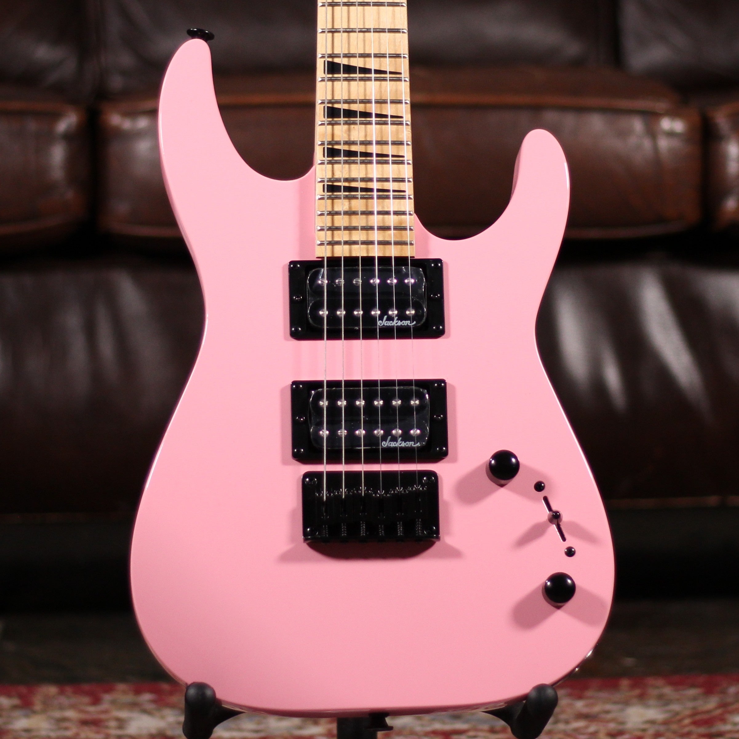 Jackson JS Series Dinky® Minion JS1X - Bubble Gum Pink – Foulds Guitars