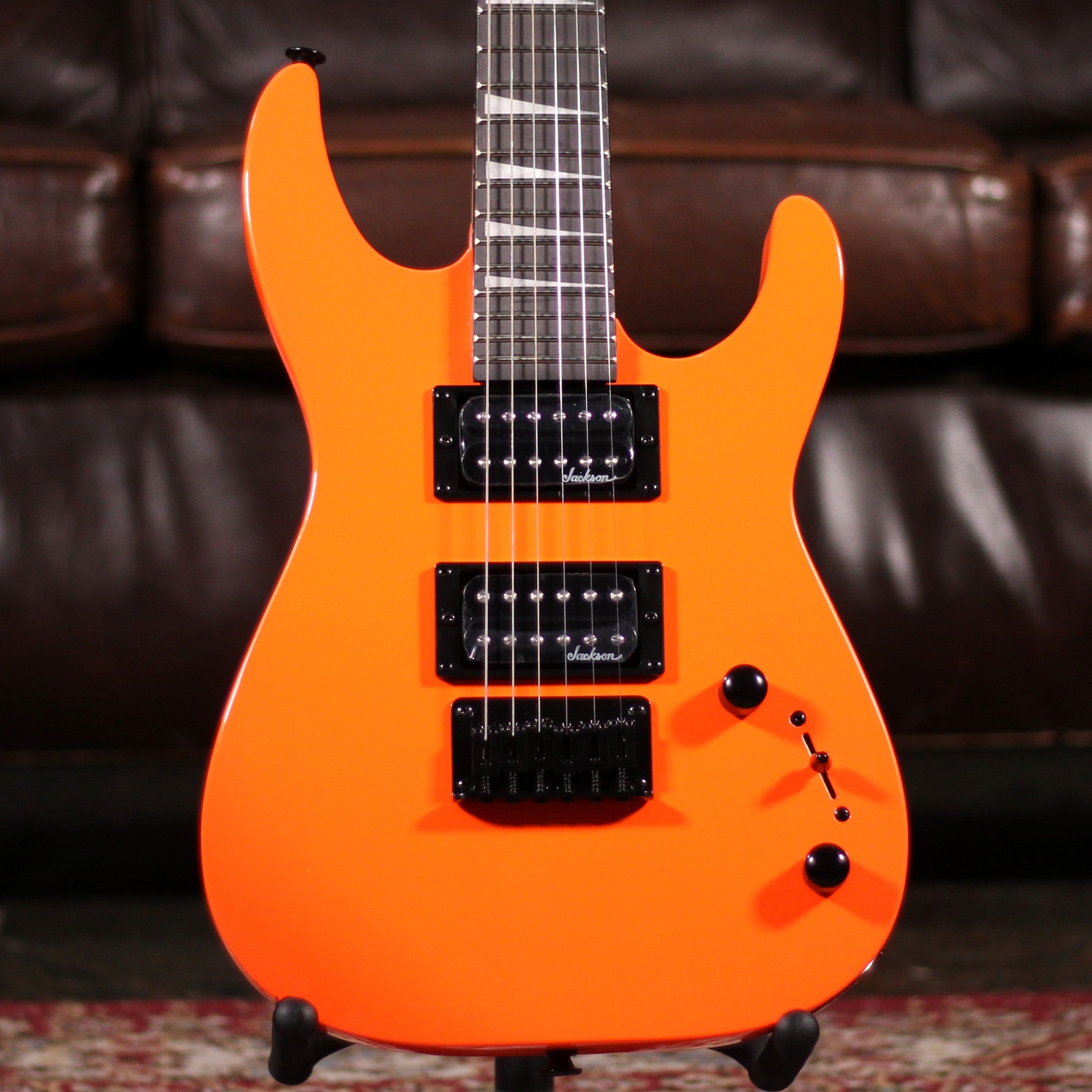 Jackson JS Series Dinky® Minion JS1X - Safety Orange – Foulds Guitars