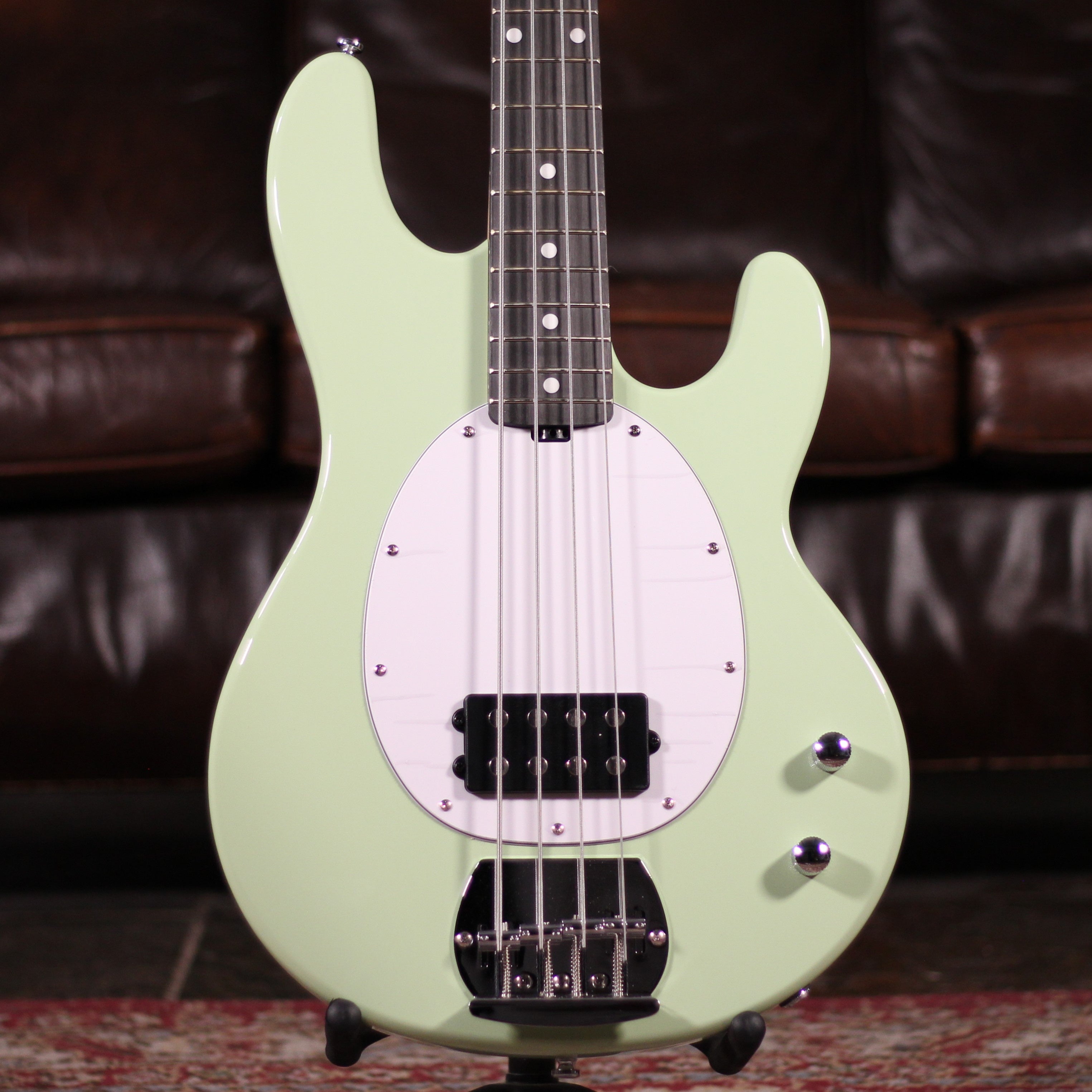 Sterling Music Man Stringray RAY2 Misty Green – Foulds Guitars