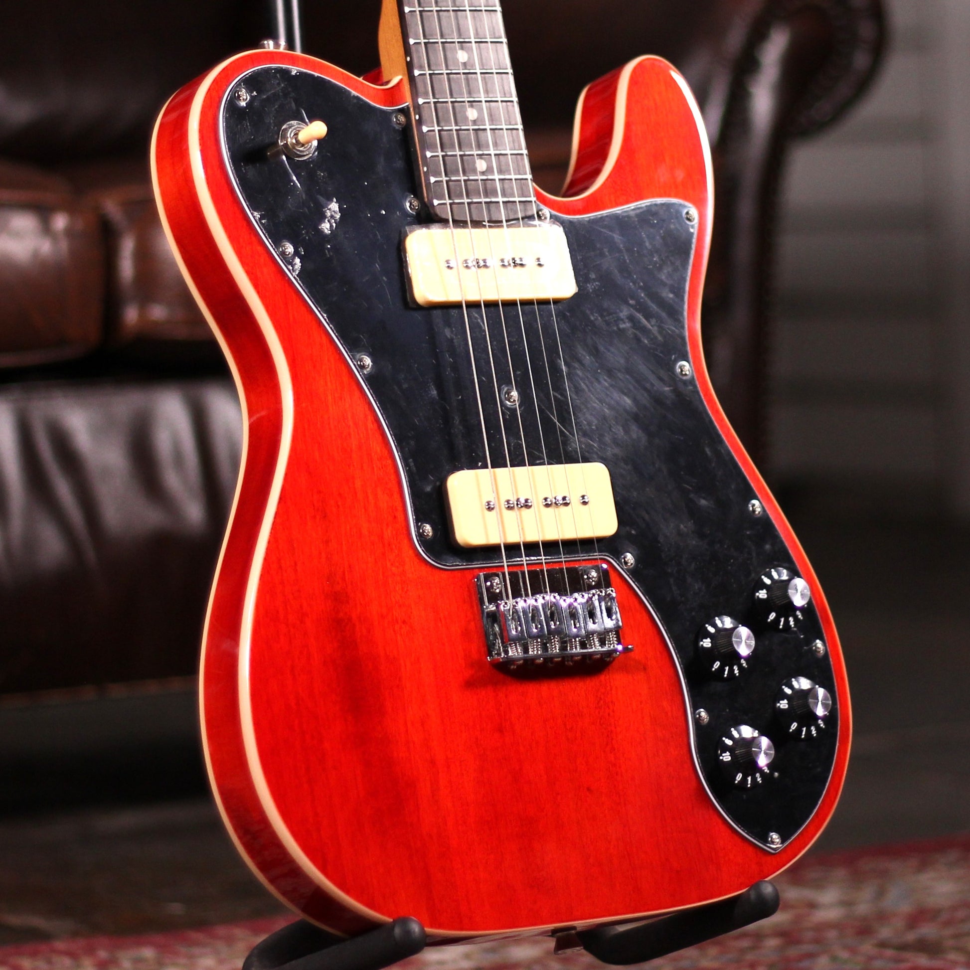 Northstar Pro Single Cut P90 - Natural Red – Foulds Guitars