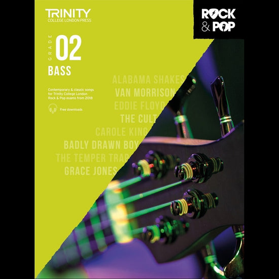 TCL Rock and Pop Bass Grade 2 | Bass Exam Books Derby | Foulds Guitars